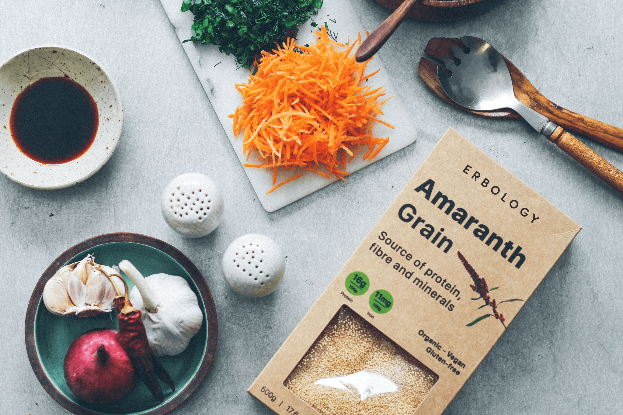 Amaranth Protein Bar Recipe with Almond Butter - Erbology