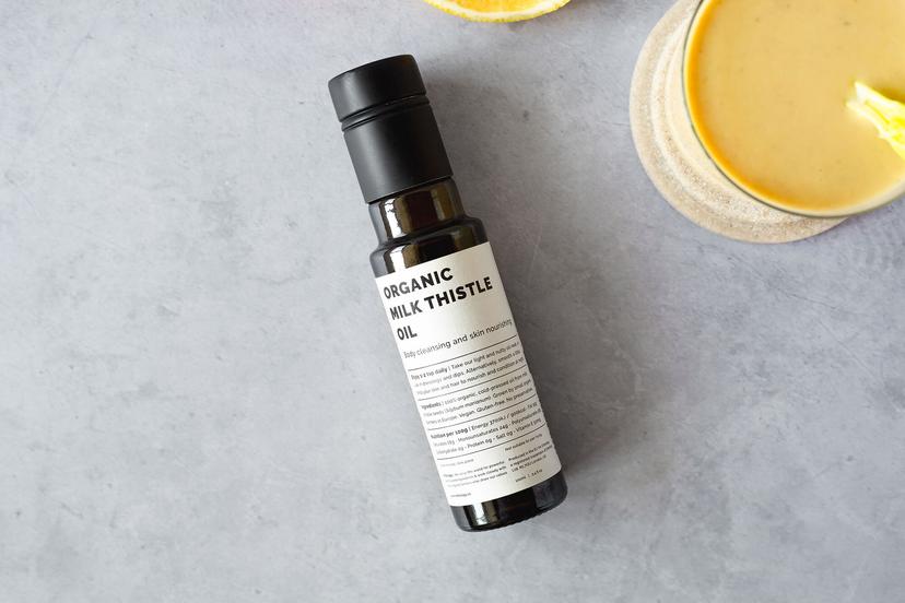 Organic Milk Thistle Oil, Grown in Europe, Cold-pressed in Small ...